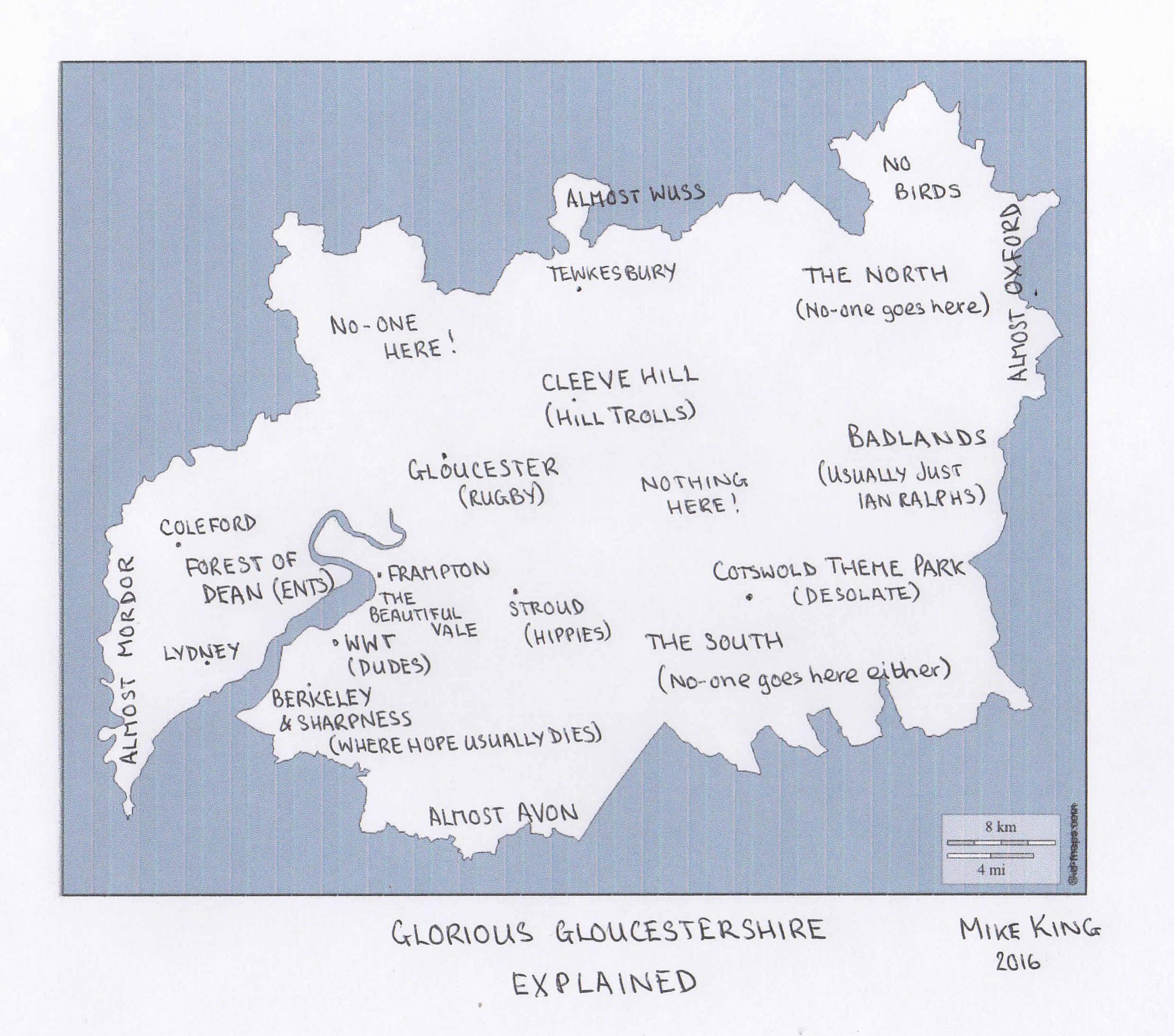 The Gloster Birder Location Finder